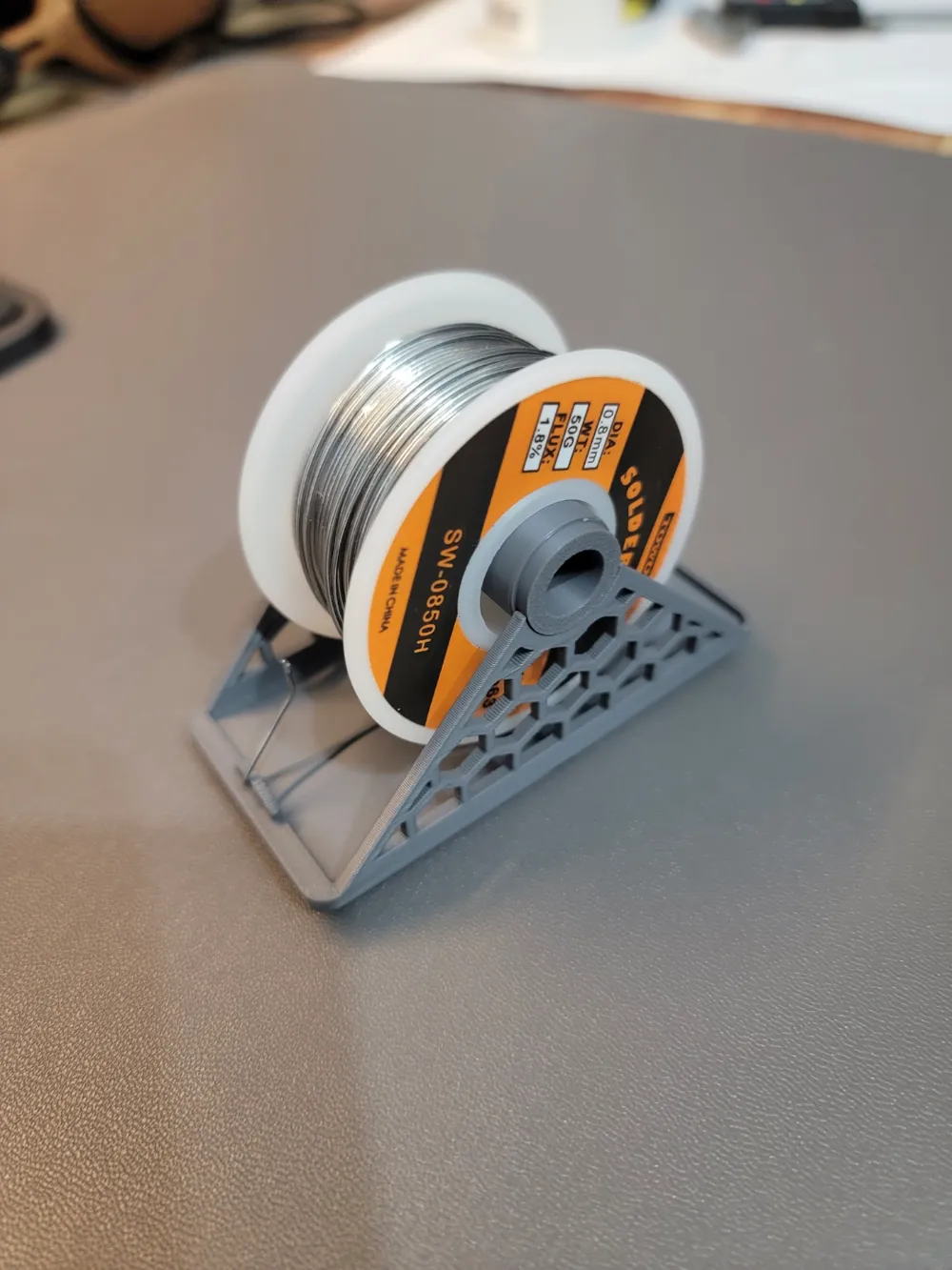 Solder holder for gridfinity by tsiawd - MakerWorld