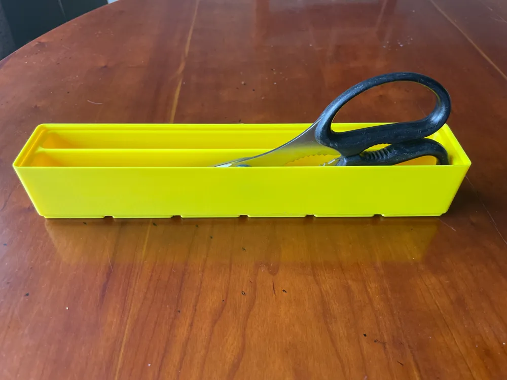 Gridfinity (+pin) Scissors Holder - Wide Slots Remixed by Demig74 - MakerWorld