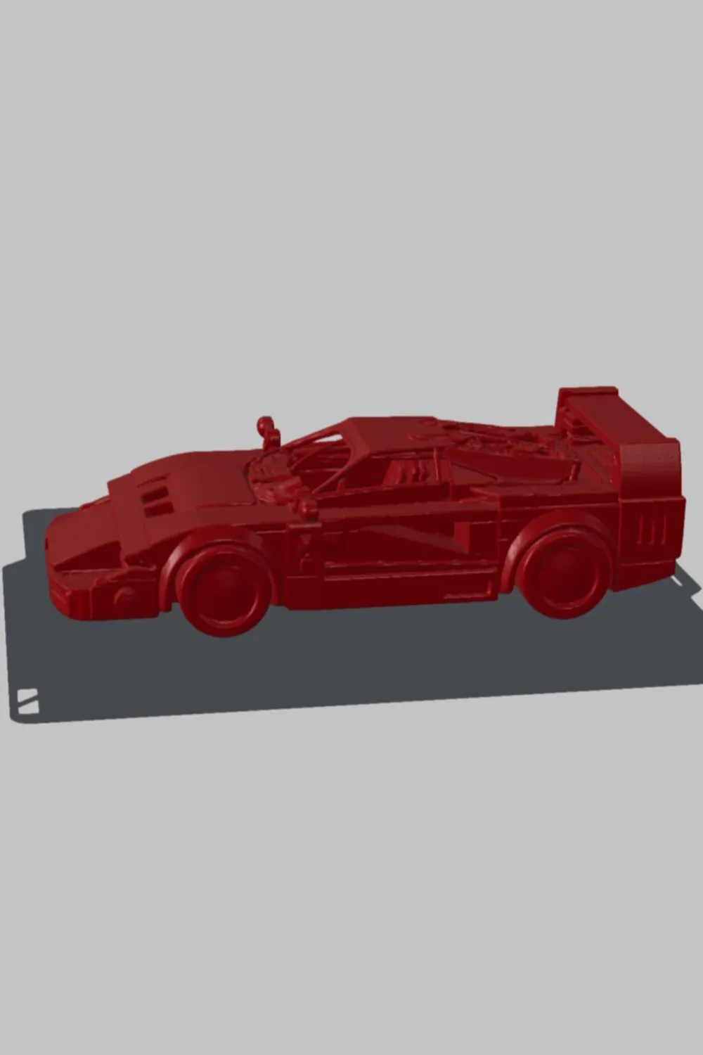 FERRARI F40 by BISCO 3DREAM LAB MakerWorld: Download Free 3D Models