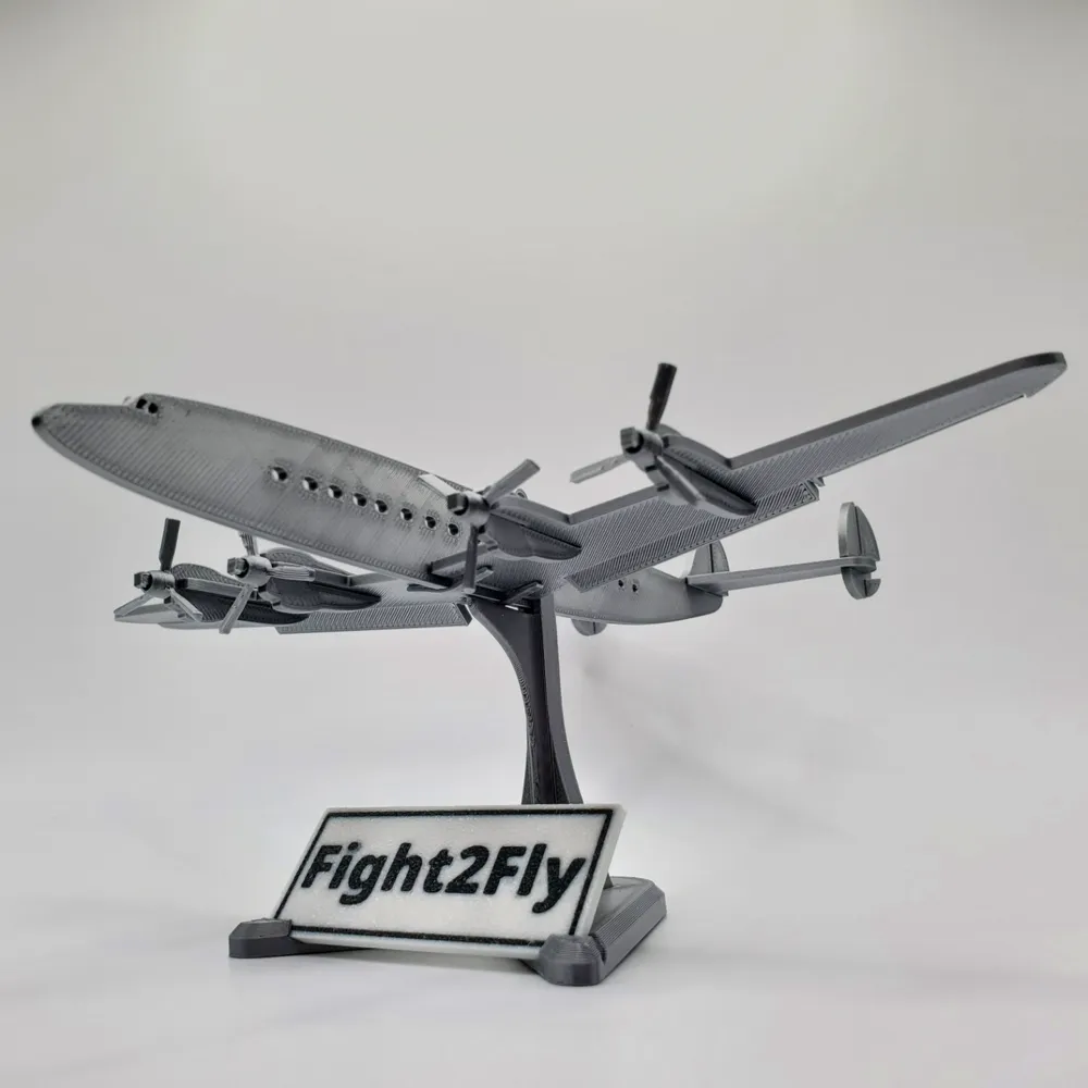 Lockheed Constellation Airliner Model Kit by Fight2FlyMakerWorld ...