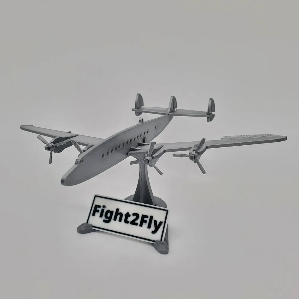 Lockheed Constellation Airliner Model Kit by Fight2FlyMakerWorld ...