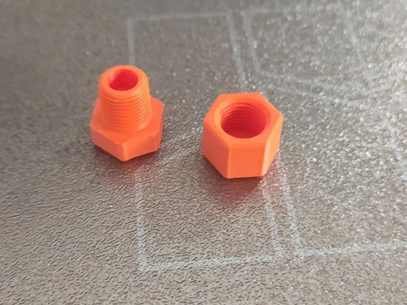 NPT Thread Caps and Plugs - 1/4, 3/8, 1/2, 3/4, 1" - Free 3D Print ...