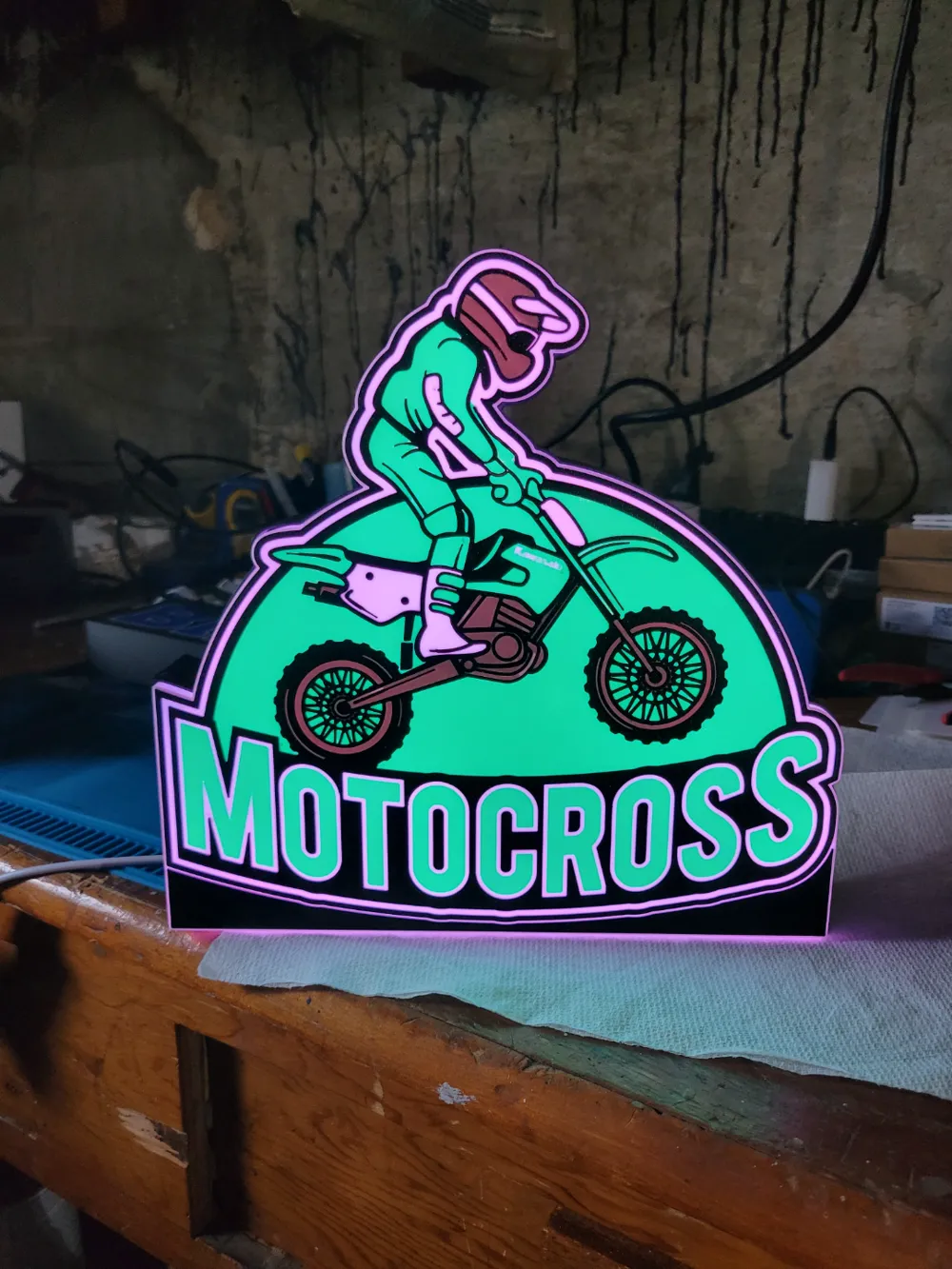 Motocross Light Box by KSG designs - MakerWorld