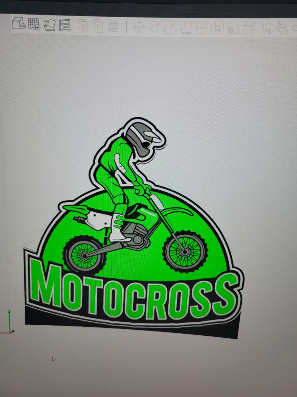 Motocross Light Box by KSG designs - MakerWorld