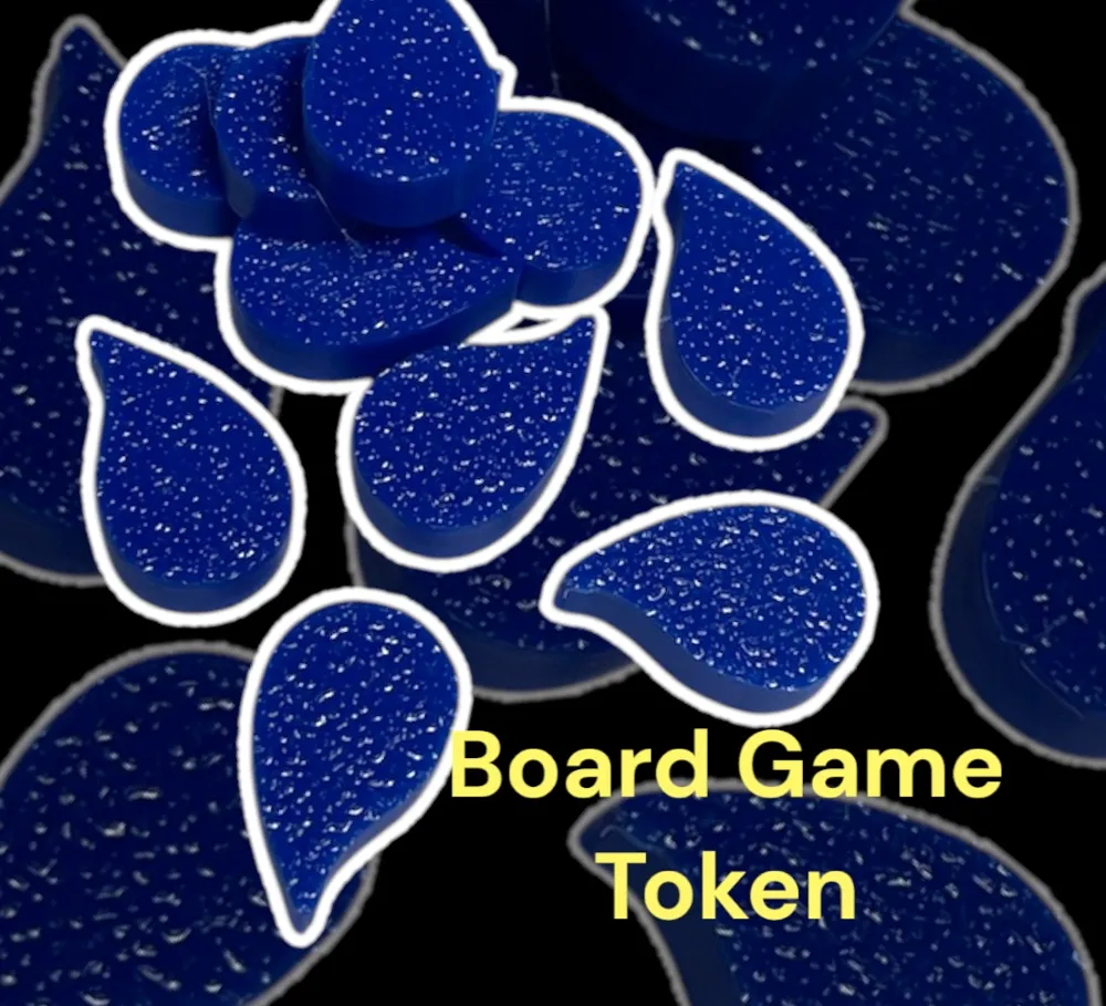 Water Resource Token for Board Games by Lassant - MakerWorld