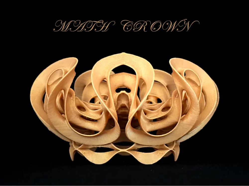 Math Crown by WangRY MakerWorld: Download Free 3D Models
