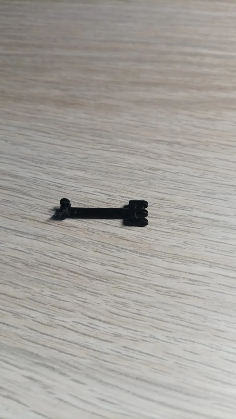 Black Hinge Bar 292326 LEGO TRAIN by Loro.08 - MakerWorld