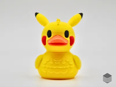 Pikachu Duck - Free 3D Print Model - MakerWorld