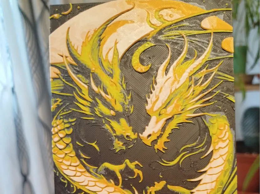 Hueforge dragons by rodiprint MakerWorld: Download Free 3D Models