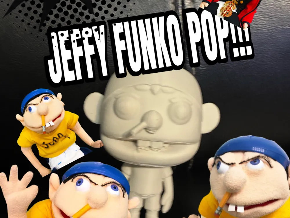 SML jeffy funko pop - Free 3D Print Model - MakerWorld