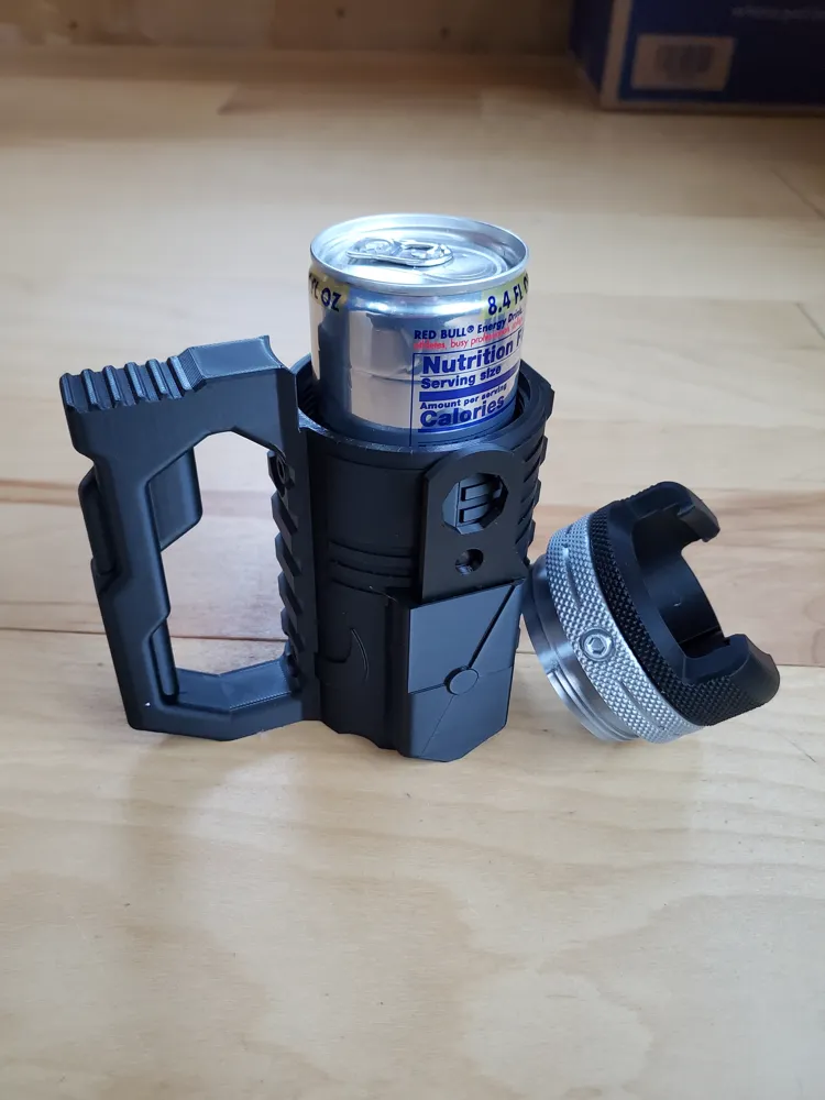 RED BULL 12oz & 8.4oz [355/250mL] CAN COOLER - Free 3D Print Model ...