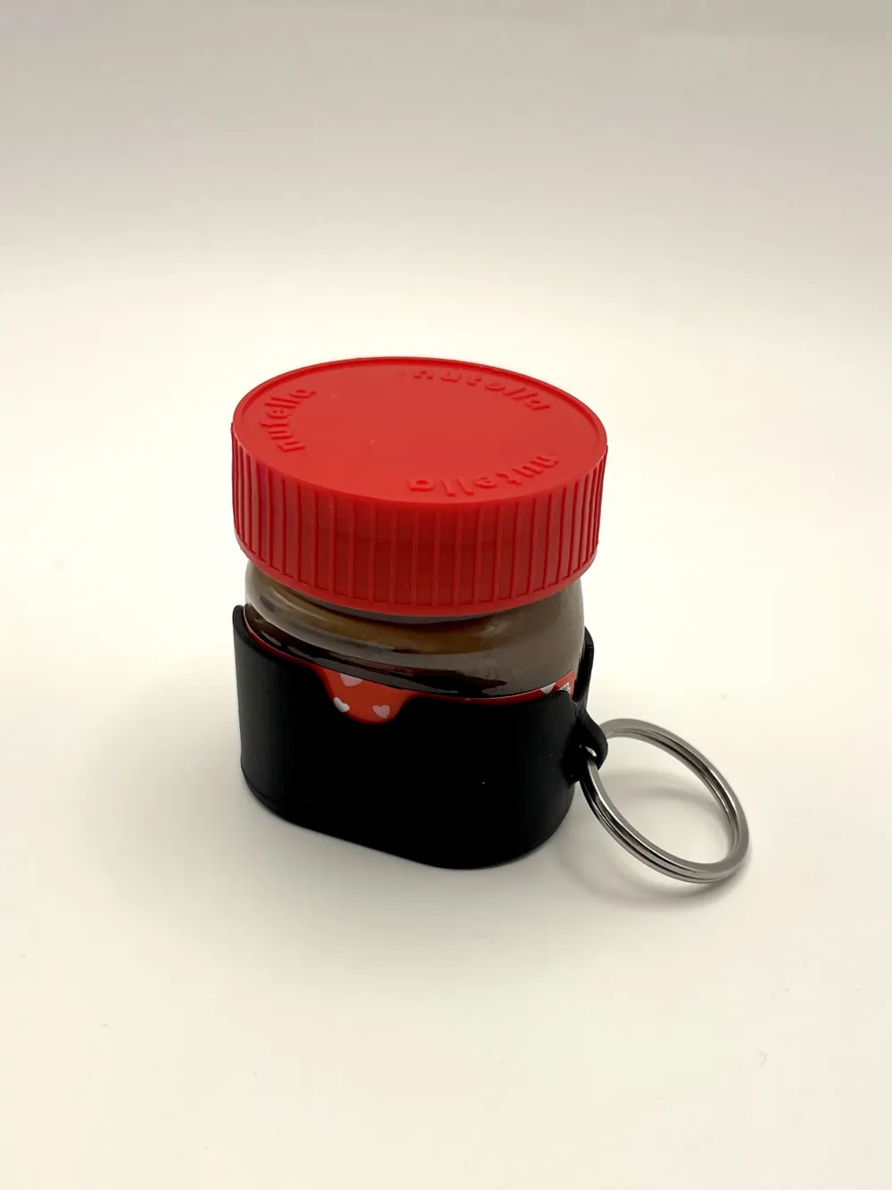 Nutella Key Chain/Holder For 30 Gram (1.05Oz) Jars - Free 3D Print ...