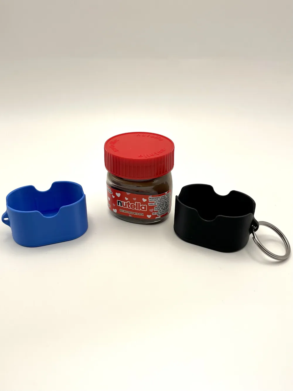 Nutella Key Chain/Holder For 30 Gram (1.05Oz) Jars - Free 3D Print ...