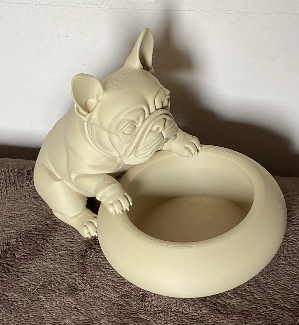 ciotola vaso bulldog - Free 3D Print Model - MakerWorld
