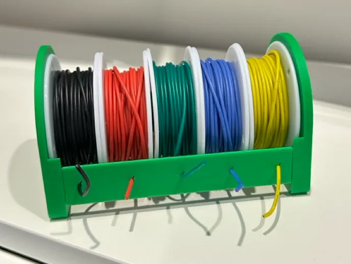 Wire spool holder - Free 3D Print Model - MakerWorld