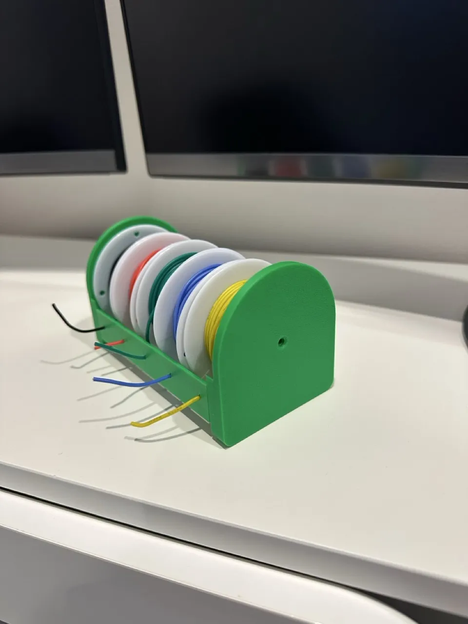 Wire spool holder - Free 3D Print Model - MakerWorld