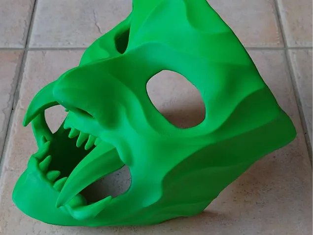 Oni mask V2 by DED Original MakerWorld: Download Free 3D Models