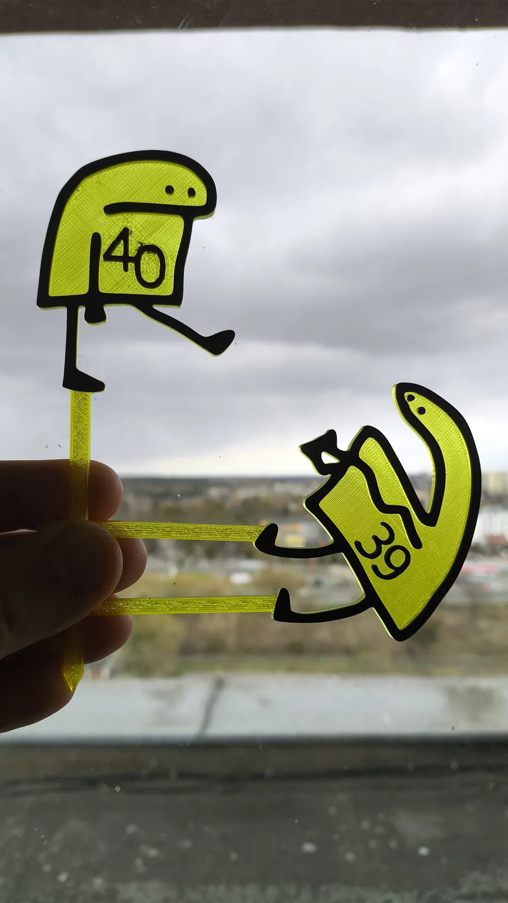 Flork Birthday Cake Topper by nopainnogame - MakerWorld