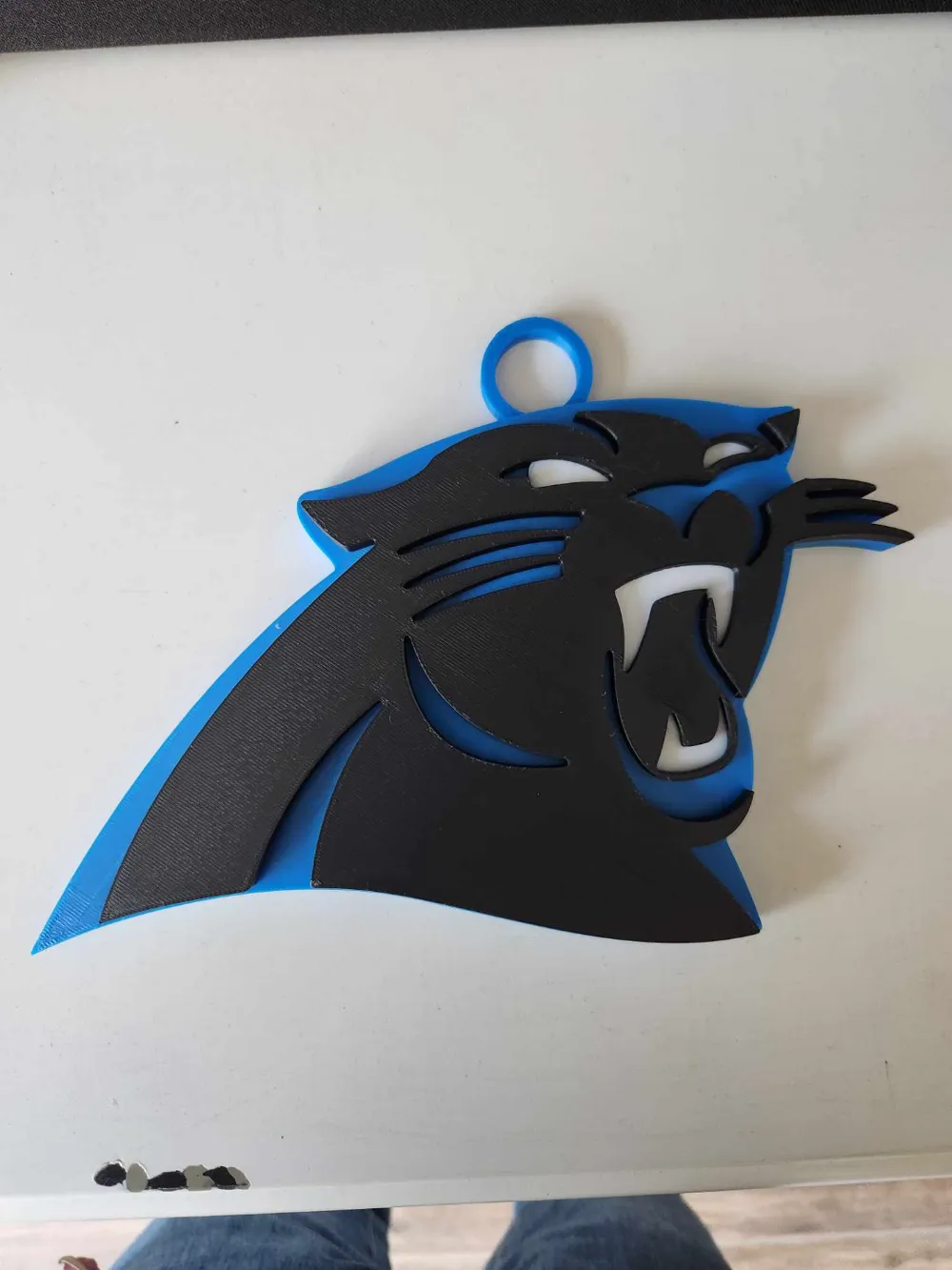 Carolina Panthers Oversized Necklace, Pendant - Free 3D Print Model ...