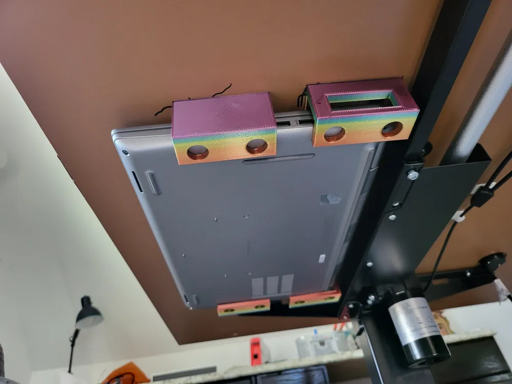 Under Desk Laptop Mount by Maker Dave - MakerWorld