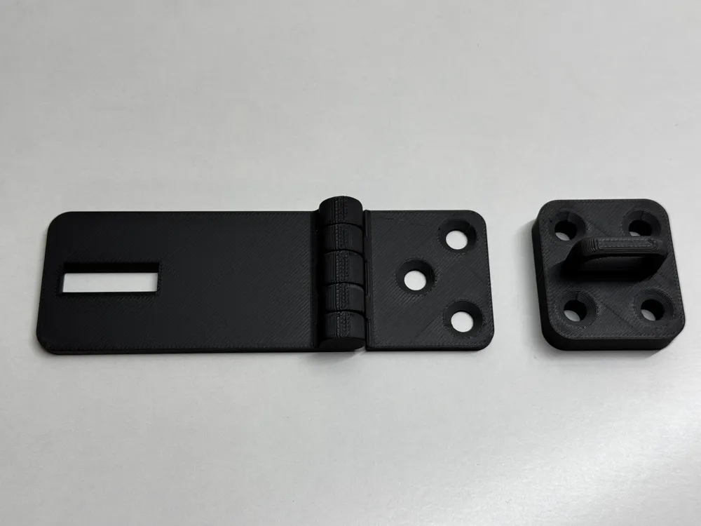 Überfalle (Locking hasp) einfach – Kostenloses 3D-Druckmodell – MakerWorld