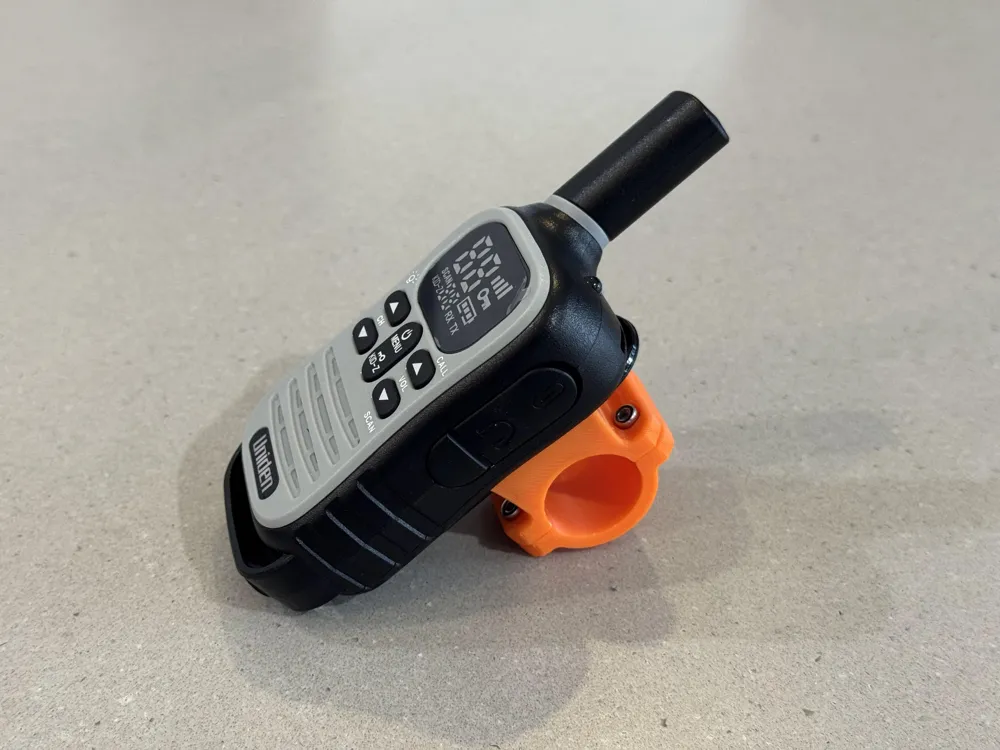 Uniden UH45 Kids Walkie Talkie Bike Mount - Free 3D Print Model ...
