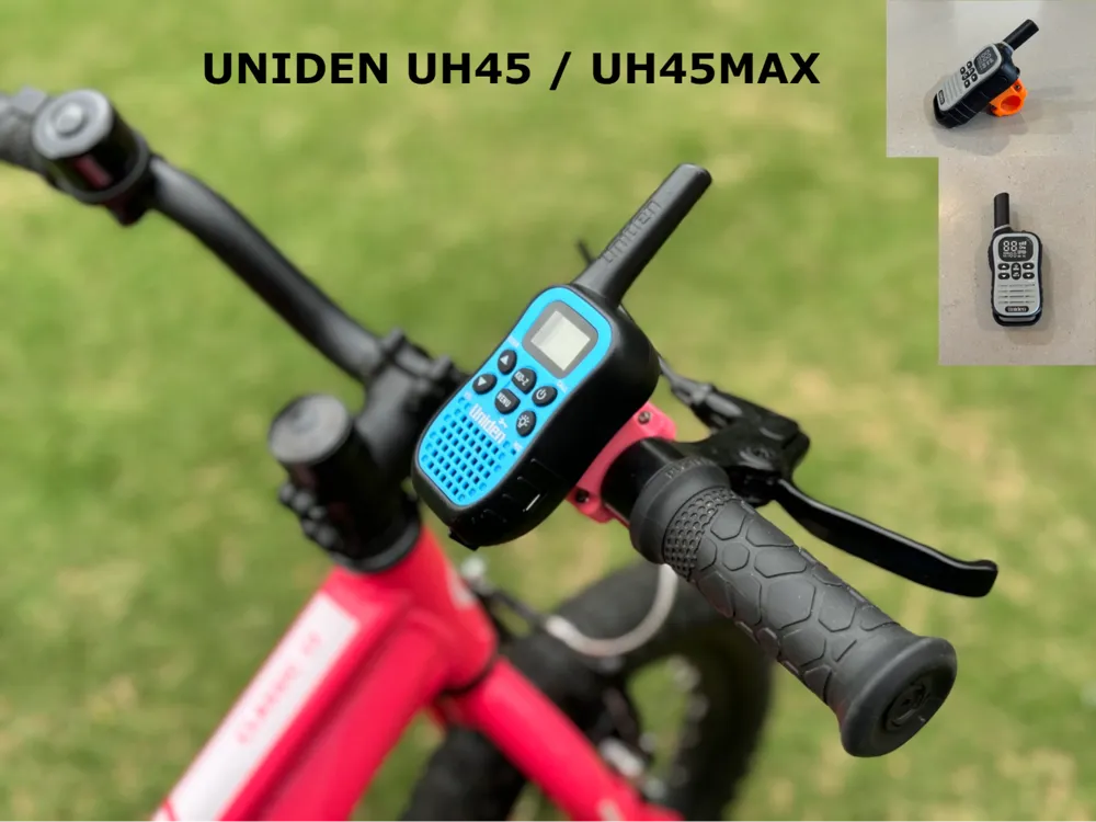 Uniden UH45 Kids Walkie Talkie Bike Mount - Free 3D Print Model ...