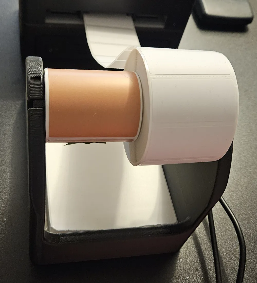 Shipping Label Loading Tray with Roll Spindle by Arthur MakerWorld ...