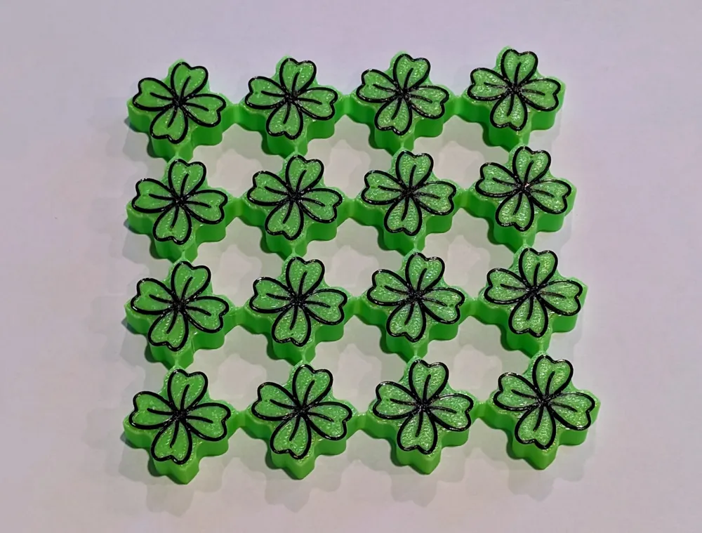 Rotational TPU Fidget: Four Leaf Clover by Ellipse MakerWorld: Download ...