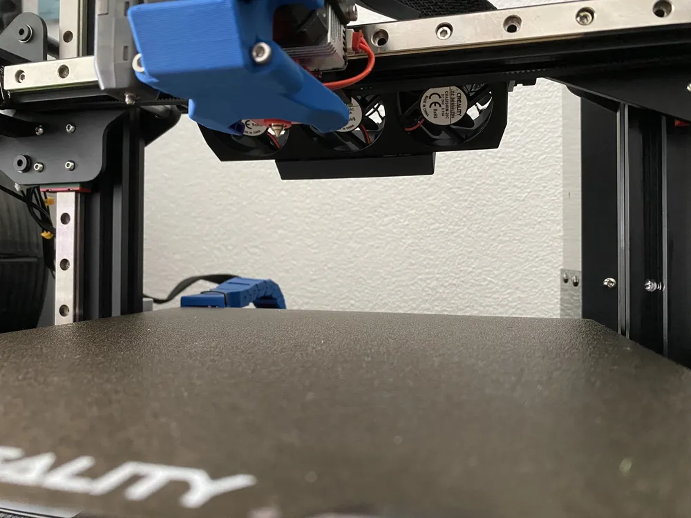 Creality auxiliary fan cooling kit cover by I3ddruckmarc - MakerWorld