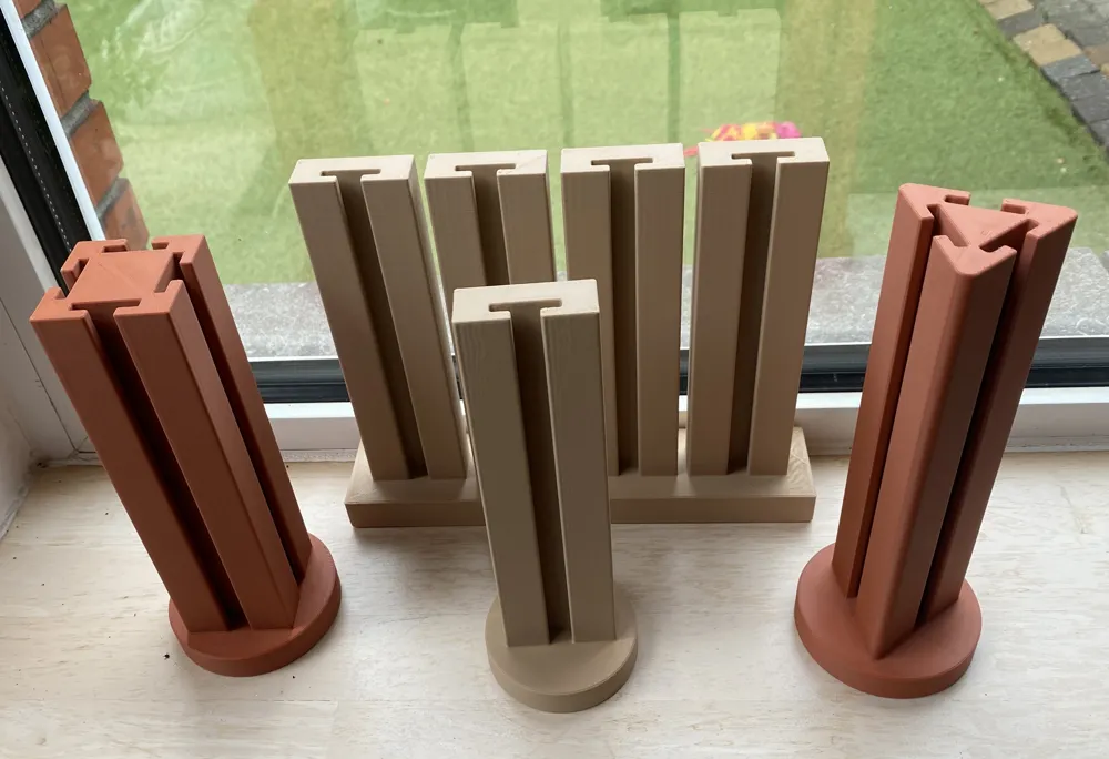Sliding/Stacking Tower - Free 3D Print Model - MakerWorld