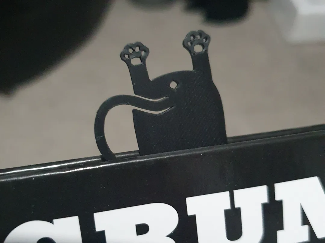 Cute Cat Butt Bookmark - Free 3D Print Model - MakerWorld