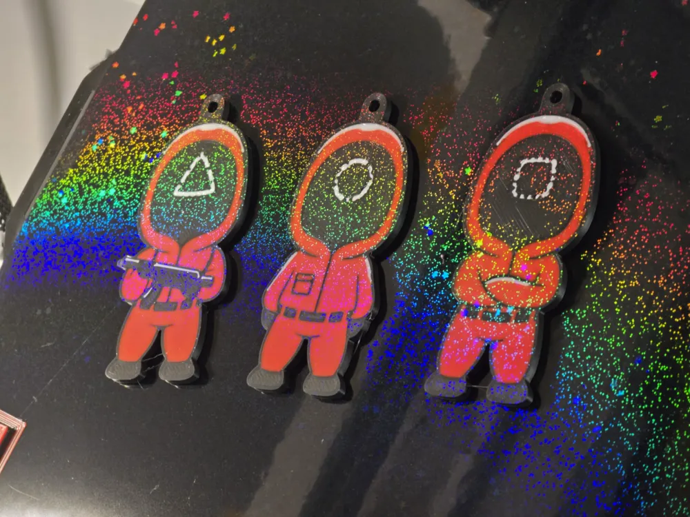 Squid Game Keychain 2025 by Arilopesc7 - MakerWorld