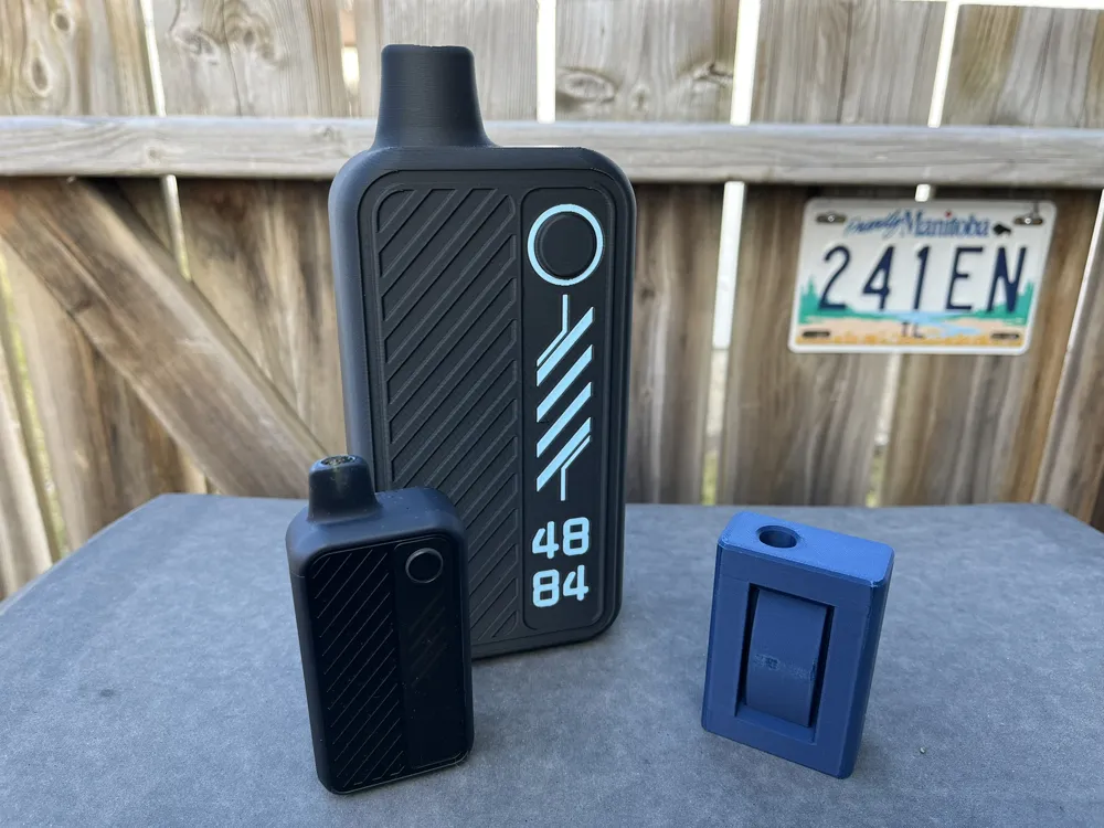 Giant Beast Mod Max2 Vape Model - Free 3D Print Model - MakerWorld