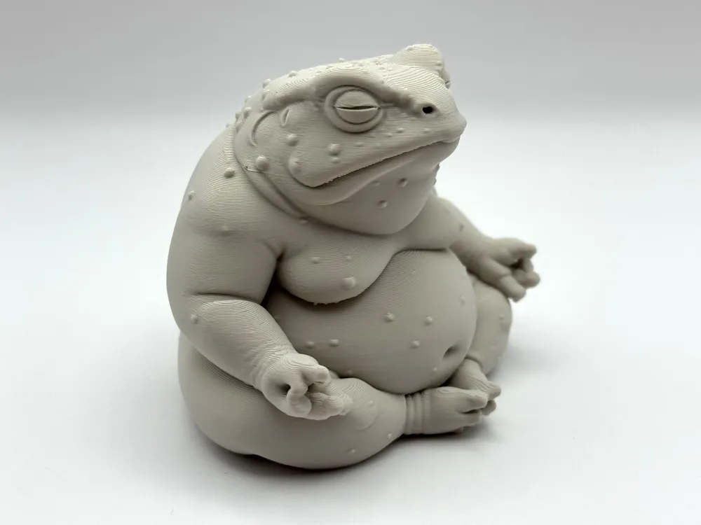 Chonky Zen Toad by Stigern MakerWorld: Download Free 3D Models