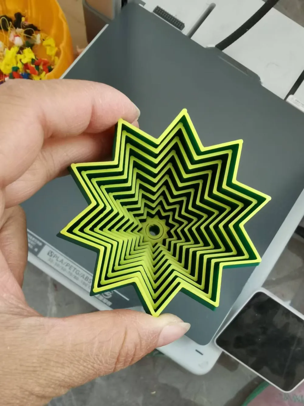 Perfect Ten (Decagon Radish Tower) - Christmas Tree Pop-up Fidget Toy ...