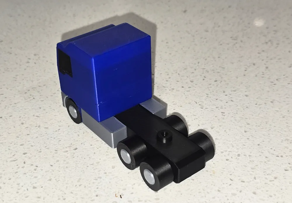 Australian cabover prime mover by Filaments and Freeways MakerWorld ...
