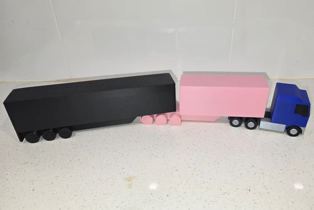 Australian cabover prime mover by Filaments and Freeways MakerWorld ...