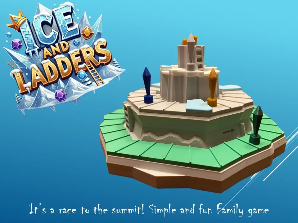 Ice and Ladders Mountain Edition by JABO Designs MakerWorld: Download ...