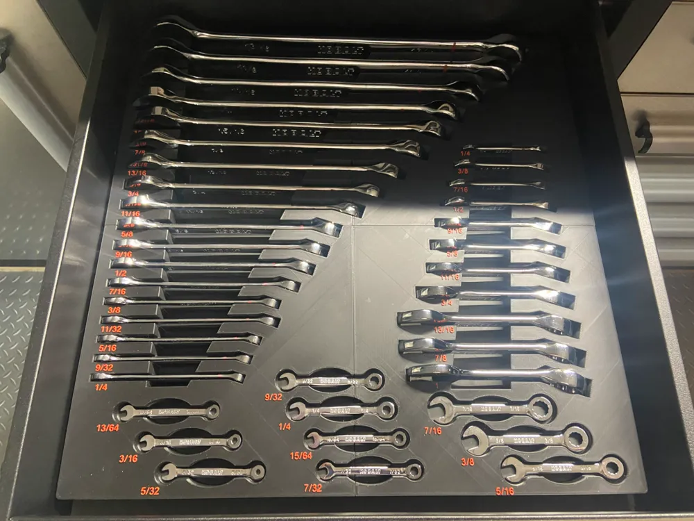 Gridfinity Kobalt Wrench set organizer - Standard by thE_sEffEr ...