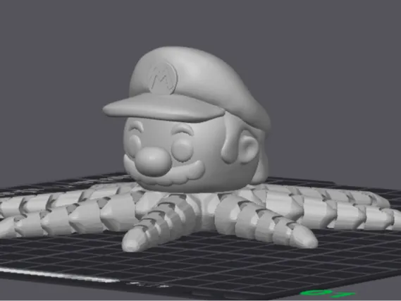 Super Mario Funko Pop Flexi Octopus by deFreiherr - MakerWorld