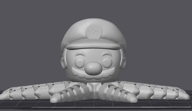 Super Mario Funko Pop Flexi Octopus by deFreiherr - MakerWorld