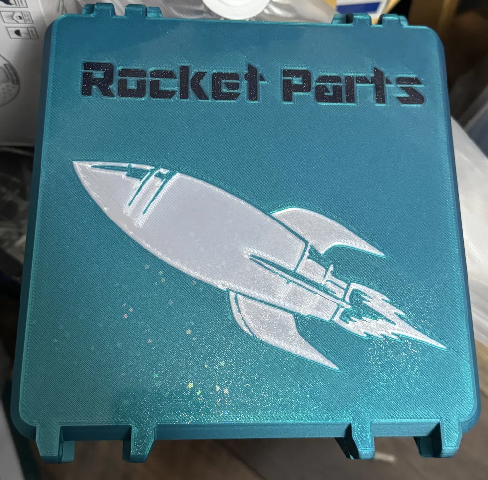 Rocket_Parts_Box - Free 3D Print Model - MakerWorld