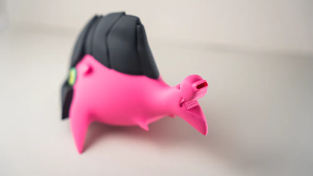 Gekko's Invincible Shark Backpack Charm, Tail Whistle Can Be Blown, No ...