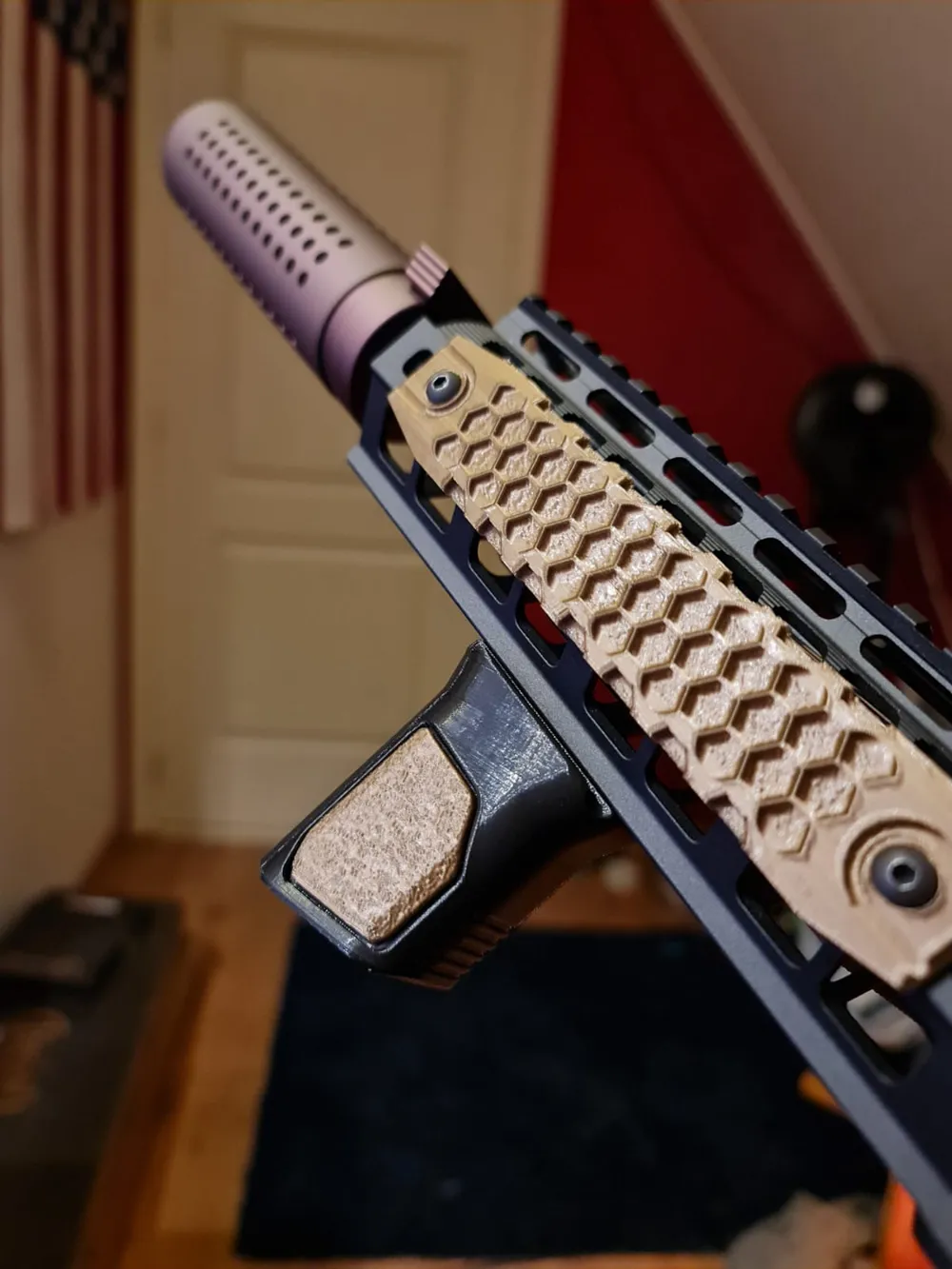 Angled Vertical Foregrip (M-Lok) by Recticle MakerWorld: Download Free ...