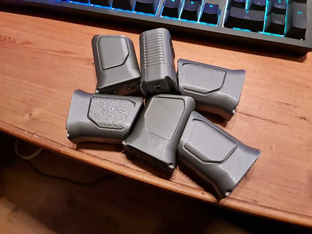 Angled Vertical Foregrip (M-Lok) - Free 3D Print Model - MakerWorld