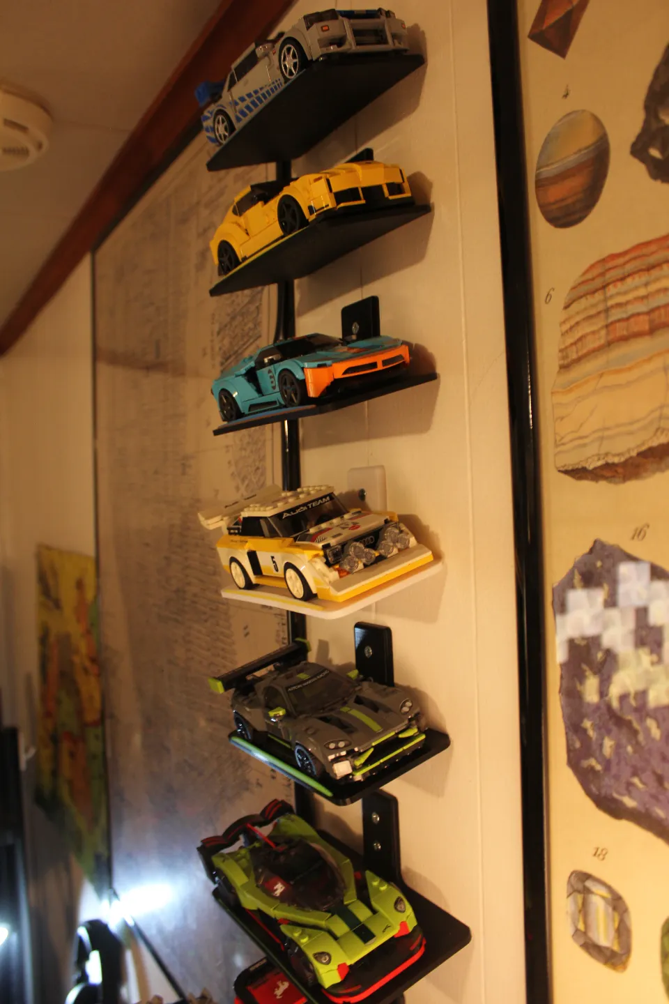Brick Model Car Wall Display - Speed Champions by Akelyte MakerWorld ...