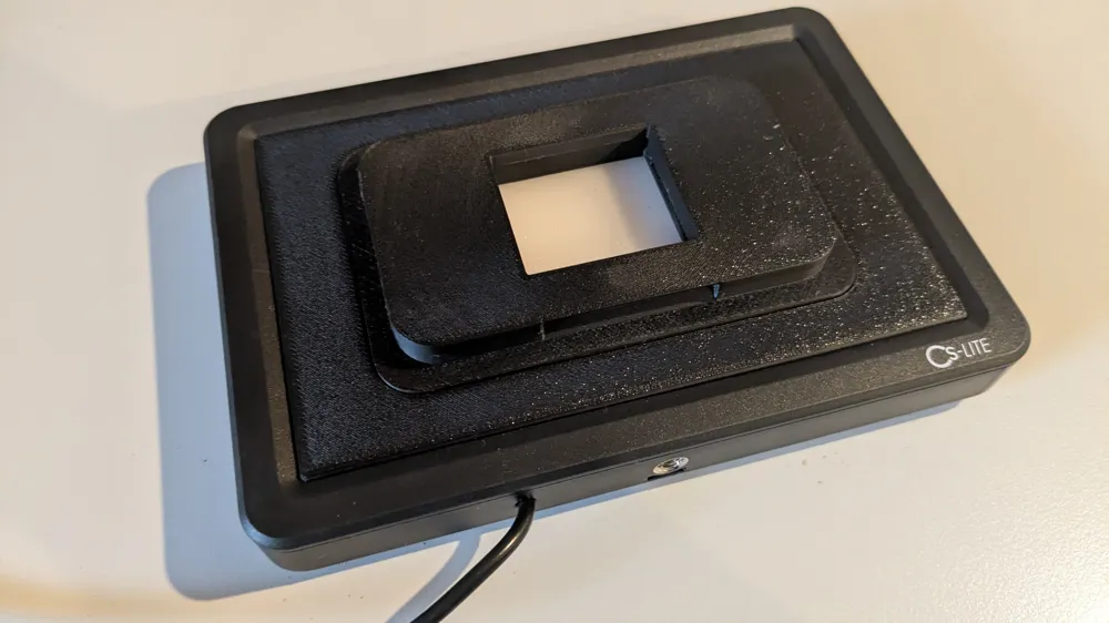 Masking plate for CS Lite and 35mm Scanning base - Free 3D Print Model ...