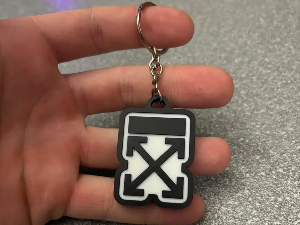 Off-White Keychain by MORTI$ - MakerWorld