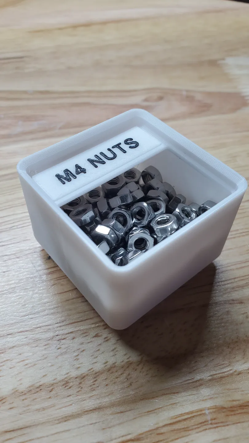 Gridfinity Extended Clicky Labels! (+Bonus Bin) by Bravo_Two MakerWorld ...